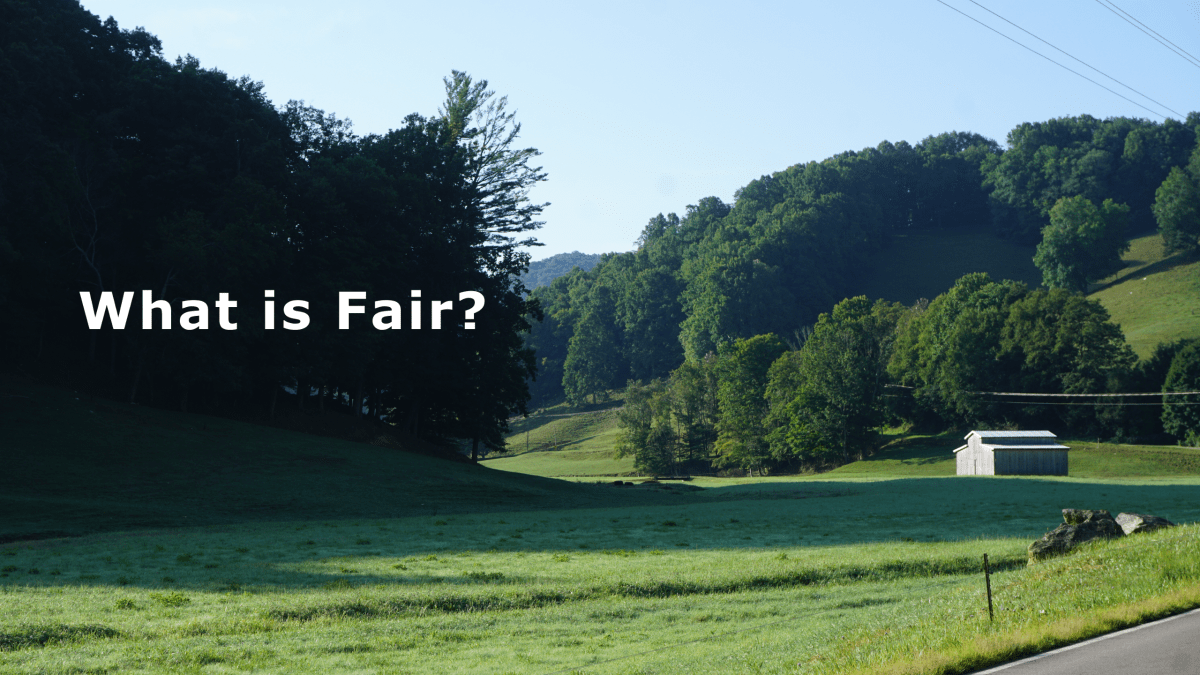 What is Fair? – Grace in Waves