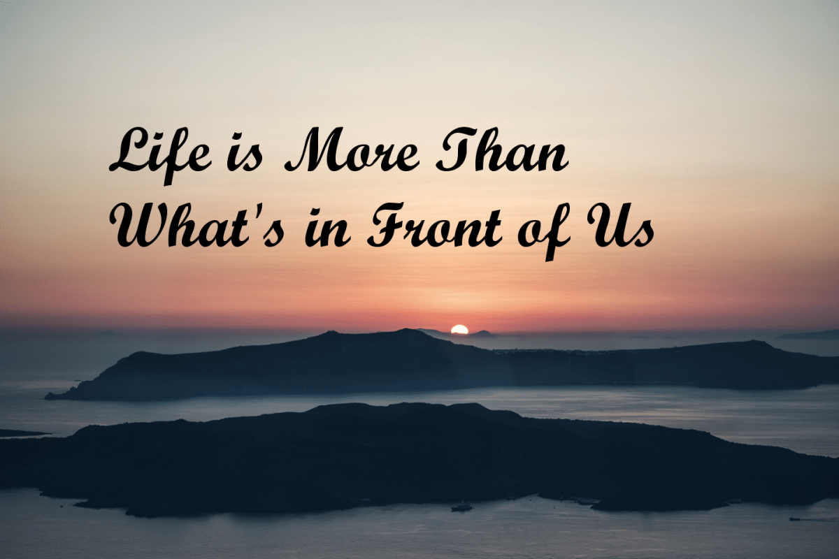 Life is More Than What’s in Front of Us – Grace in Waves